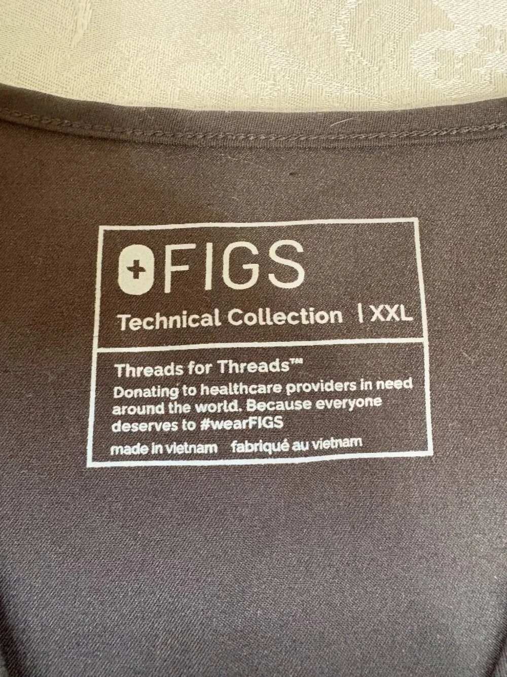 Figs | Other | Nwt Figs Black Scrub Set Catarina Top Isabel Wide Leg ...